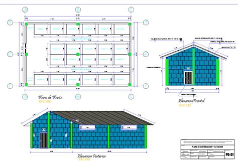 Plano Galpon Model Pdf