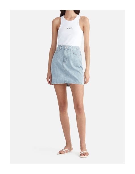Ena Pelly Diana Denim Mini Skirt David Jones