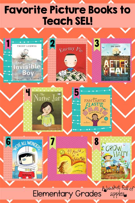 My 8 Favorite Picture Books To Teach Social Emotional Learning To Your