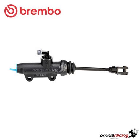 Rear Brake Master Cylinder Brembo 12mm Black Body Wheelbase 40mm