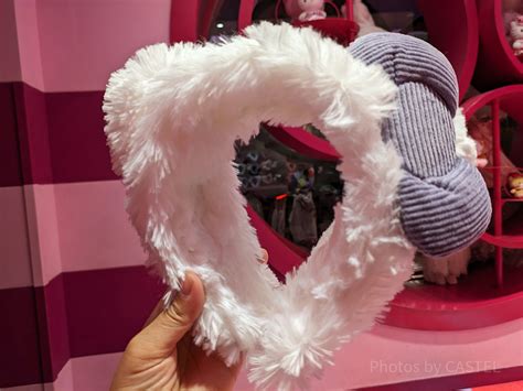 キティもこもこカチューシャ（白） キャステル Castel ディズニー情報