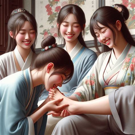 Chinese Foot Worship Ii By Tiny Tintin On Deviantart