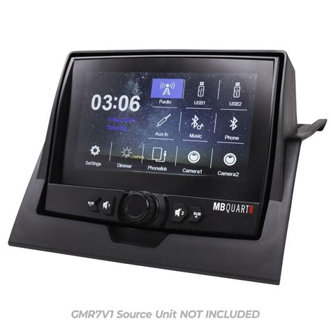 Mb Quart Polaris Ranger 1000 Xp 1000 Tuned Gmr7v1 Source Unit Dash Installation Kit Gmr7v1