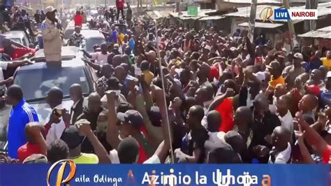 Breaking News Raila Odinga Finally Storms Statehouse Youtube