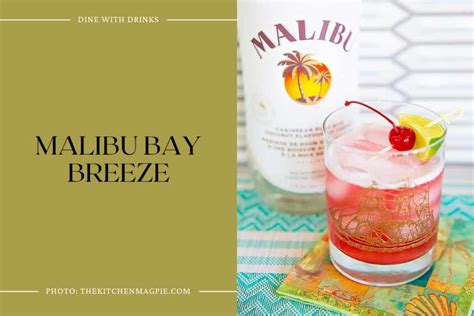 15 Malibu Recipes Cocktails For A Tropic High Time Dinewithdrinks