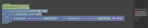 Procedure Help External Trigger Does Not Provide Argument Mcreator