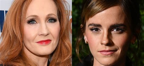 Jk Rowling Hits Out At ‘ignorant Emma Watson In Candid Statement On