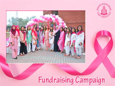 Breast Cancer Fundraising Campaign University Of Central Punjab