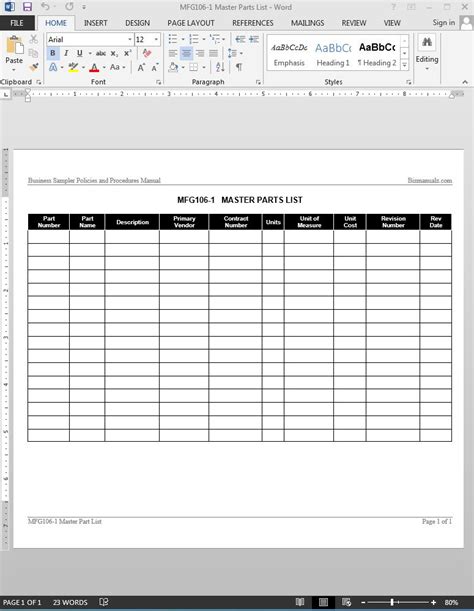 Spreadsheet Spare Parts List Template Excel Infoupdate Org
