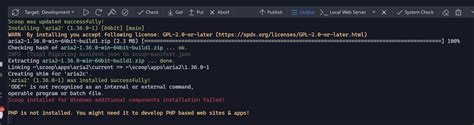 Php Scoop Install On Wapper Local Server Detection Fails Bugs