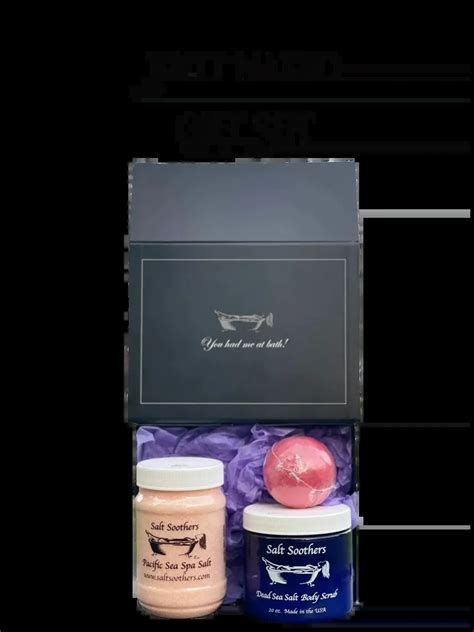 Butt Naked Gift Set Salt Soothers