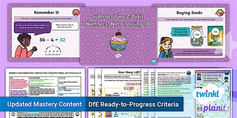 👉 Y2 Addition And Subtraction Strategies Planit Maths Lesson 10