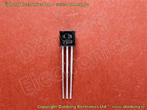 Semiconductor: 2N3904 (2N 3904) - TRANSISTOR SILICON NPN / 60V / 0.2A/B ...