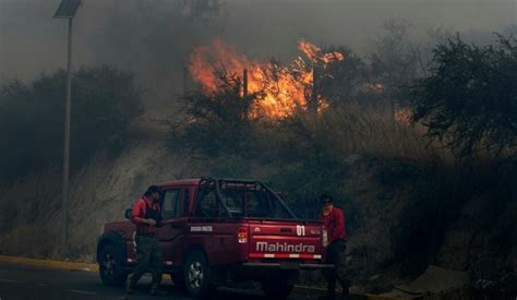 Alerta Roja En Quintero Y Viña Del Mar Por Incendios Forestales