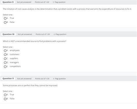 Solved The Initiation Of Root Cause Analysis Is The