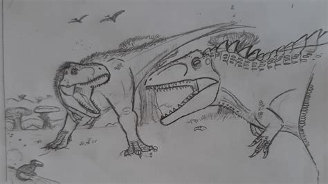 Giganotosaurus Vs T Rex