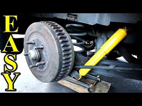How To Replace Shock Absorbers On Your Car FAST And Easy YouTube