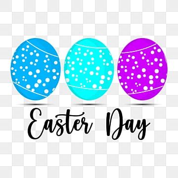 Colorful Easter Eggs Clipart PNG Images Easter Eggs With Colorful
