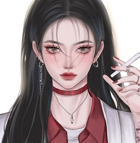Những Hình ảnh ảnh Anime Ngầu Nữ Hút Thuốc Cực Cool Và Sành điệu