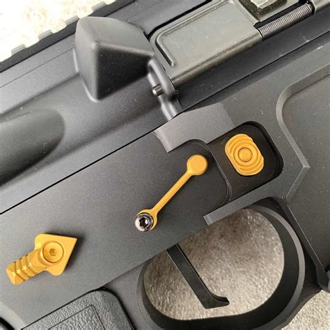 Anti Walk Tin Titanium Nitride Gold Ar15 Trigger Hammer Pins Mid