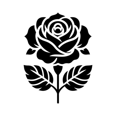 Premium Vector A Rose Flower Vector Art Illustration