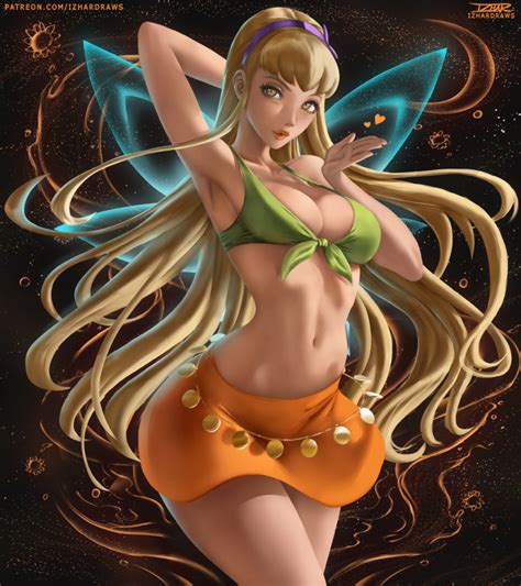 Rule 34 Amber Eyes Bikini Top Blonde Hair Blowing Kiss Breasts