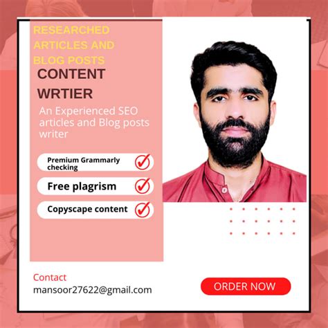 Write Well Researched Articles And Blog Posts By Mansoorali131 Fiverr