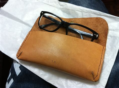 My Handmade Leather Glasses Case Rorolauroro