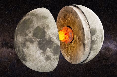 Scientists Discover What The Moon S Core Is Made Of Earth