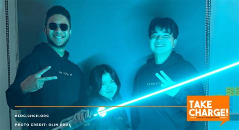 Engineering The Force Aaron Codrington ‘21 Brings Lightsabers To Life At… Franklin W Olin
