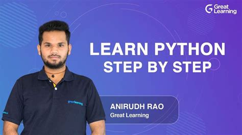 Learn Python Step By Step Guide