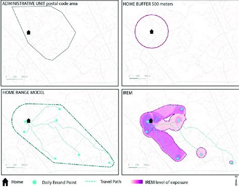 The Four Different Spatial Units Of Analysis Compared In Article IV