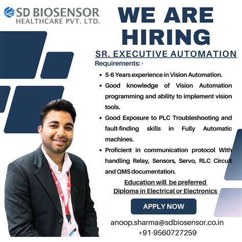Anoop S On Linkedin We Are Hiring For Vision Programmer On Urgent