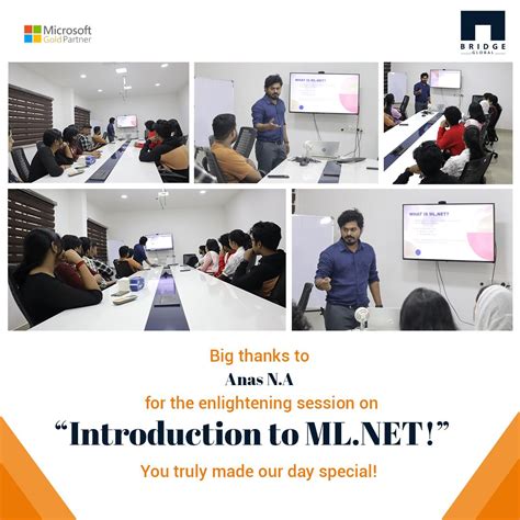 Bridge Global On Linkedin Mldotnet Dotnetsession Machinelearning