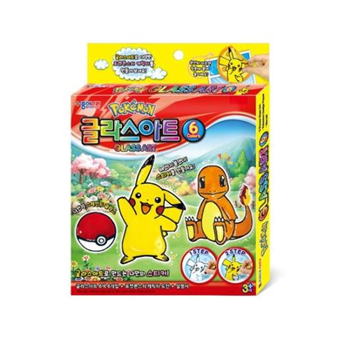 포켓몬 글라스아트6색 6개입 종이나라 홈플러스 택배배송