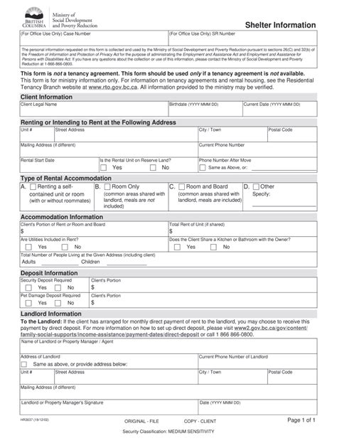 Printable Intent To Rent Form Bc Printable Form 2024