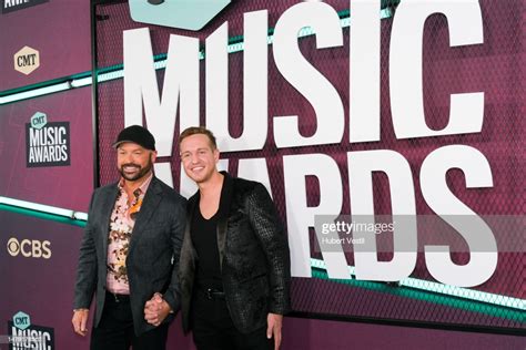 Cody Alan And Trea Smith Attend The 2023 Cmt Music Awards At Moody