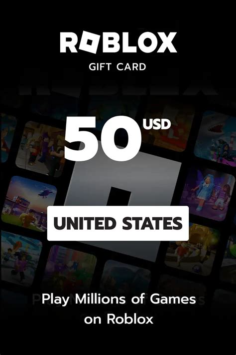 Buy Roblox 50 USD Gift Card (United States) - Digital Key