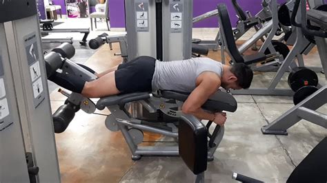 Curl De Femoral Acostado YouTube