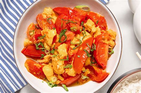Chinese Tomato Egg Stir Fry Recipe