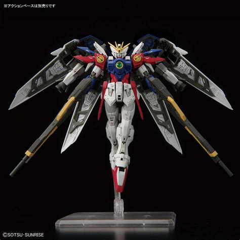 Mobile Suit Gundam Rg Wing Gundam Zero 1 144 Model Kit Toys And