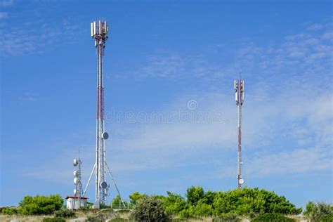 Cellular Network Antenna Base Station Or Base Transceiver Station Wireless Communication