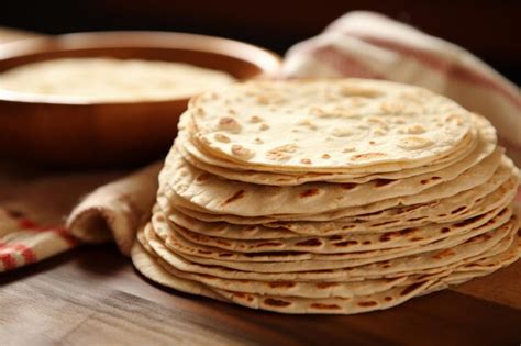 Premium Ai Image Authentic Mexican Tortillas