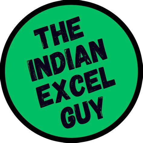 The Indian Excel Guy Youtube