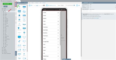 Ionic Components Sample App Template