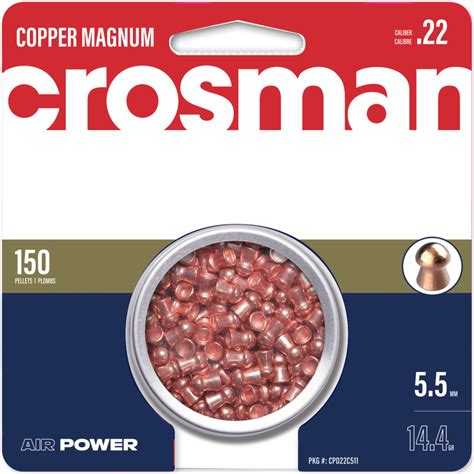 Crosman® 22 Caliber Copper Air Gun Pellets 150 Pk Canadian Tire