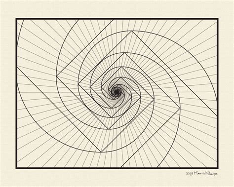 L Illustration 788 Fibonacci Spiral Squares The Graphic Illustrations
