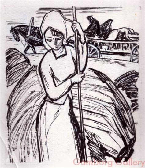 Illustration from "People of the Marsh", Ivan Melezh, 1961 / Люди на ...
