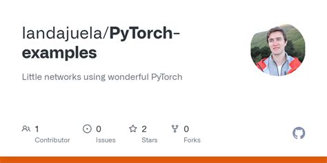 GitHub Landajuela PyTorch Examples Babe Networks Using Wonderful PyTorch