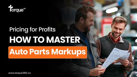 Auto Parts Markup Chart Guide For Pricing And Profitability